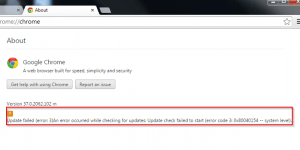 Disabling Google Chrome Updates