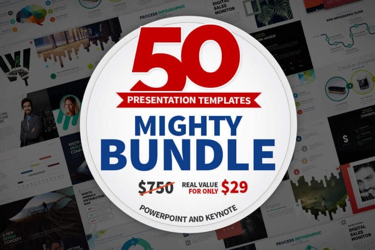35 PowerPoint + 15 Keynote Templates with 1000s of charts, infographics,