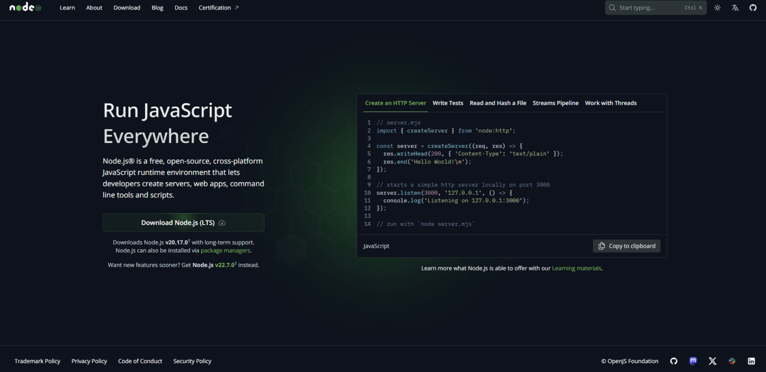 HOW TO INSTALL NPM NODE.JS IN VISUAL STUDIO CODE