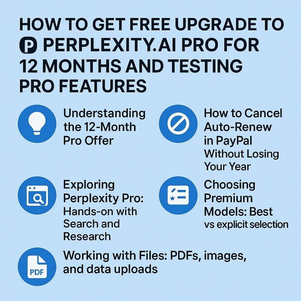 HOW TO GET FREE UPGRADE TO PERPLEXITY.AI PRO FOR 12 MONTHS AND TESTING PRO